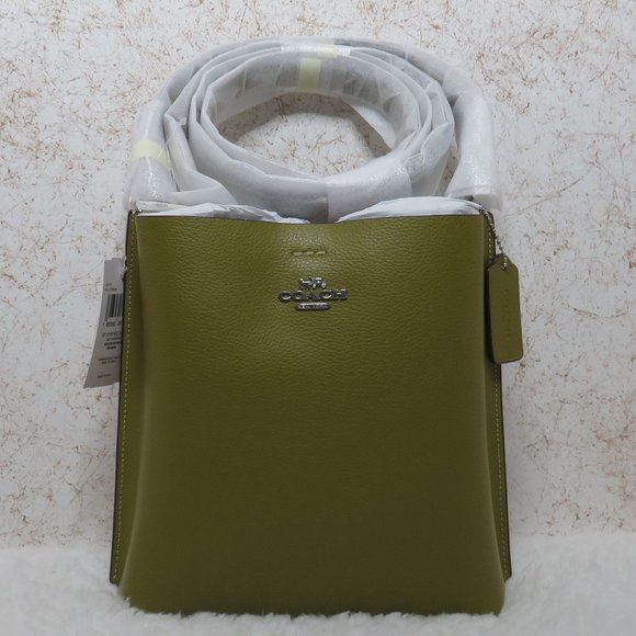 Coach | Bags | Coach Leather Mollie Bucket Bag 22 Citron | Poshmark